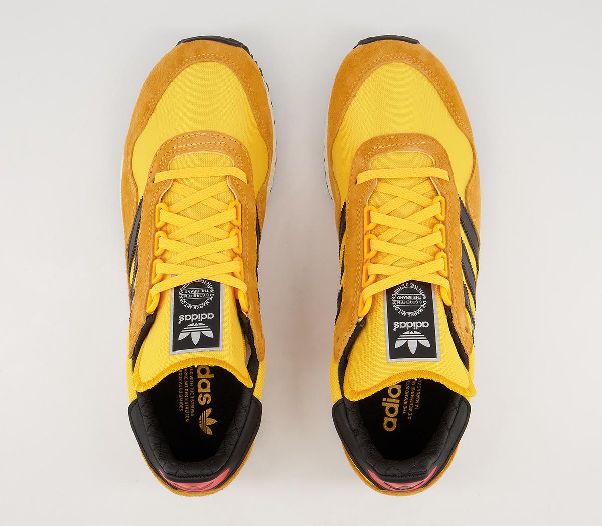 adidas New York Trainers Yellow White Black - Men's Trainers