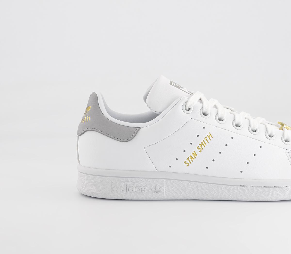 adidas Stan Smith Trainers White Grey Two - adidas Stan Smith