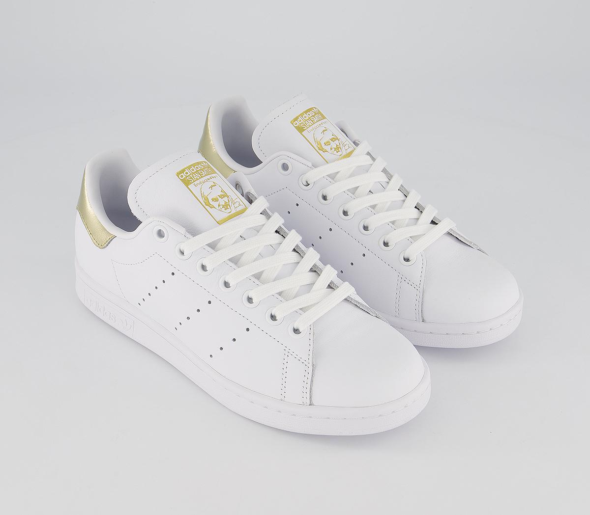 adidas Stan Smith Cloud White Gold Metallic - Unisex Sports