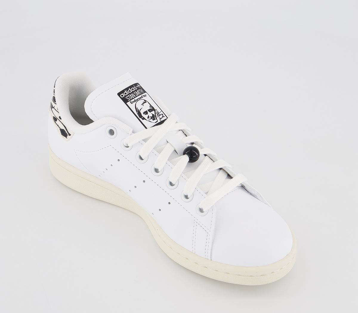 adidas Stan Smith Trainers White Off White Core Black - adidas Stan Smith