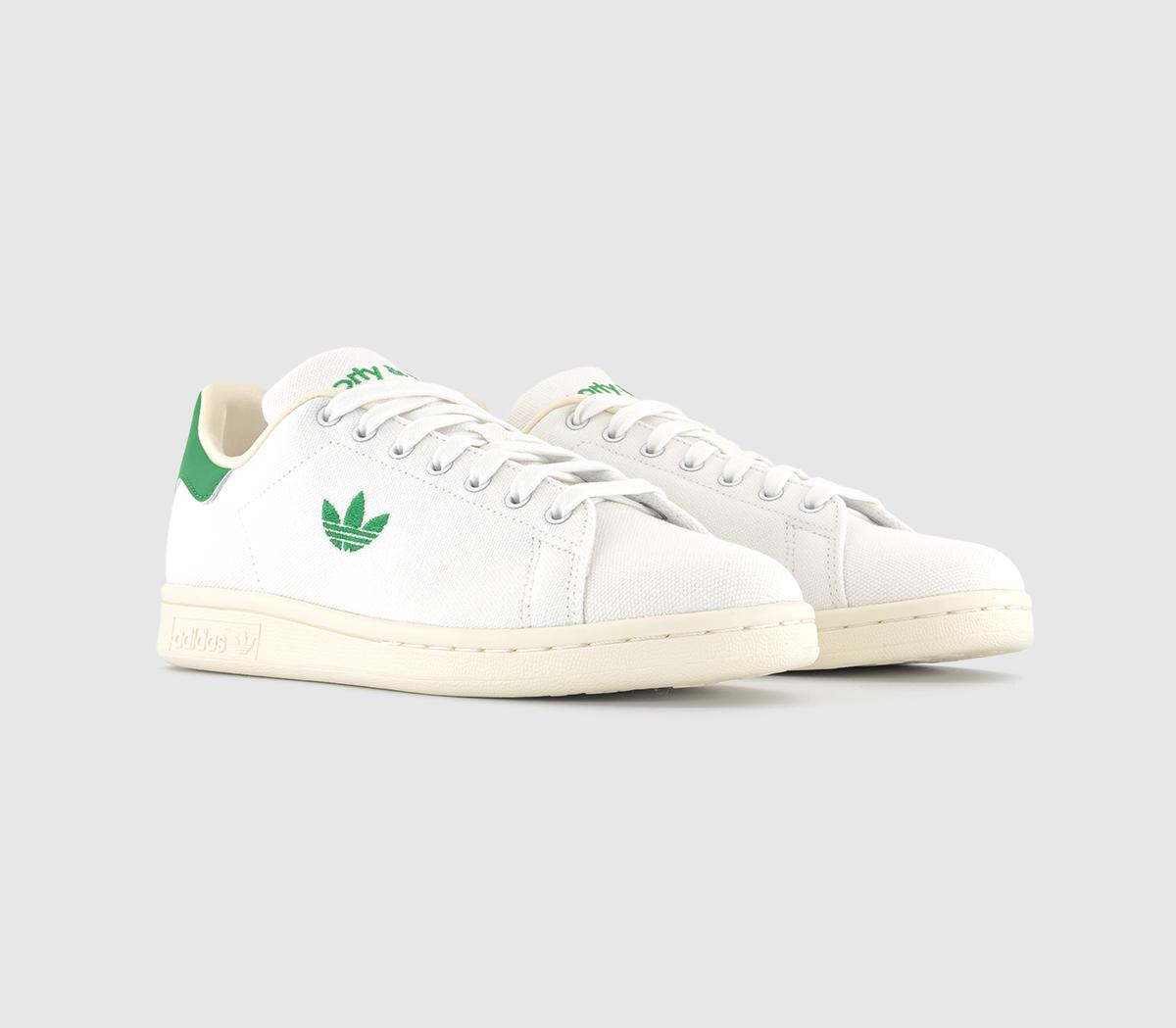 adidas Stan Smith Trainers Sporty White Green Off White - Unisex Sports