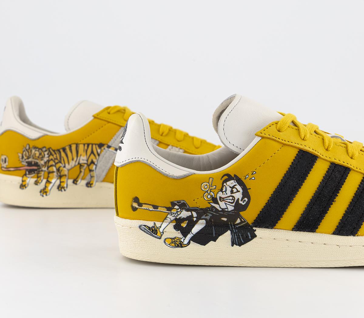 adidas Campus Trainers Kasina Kim Jung Gi Hazy Yellow Core Black ...