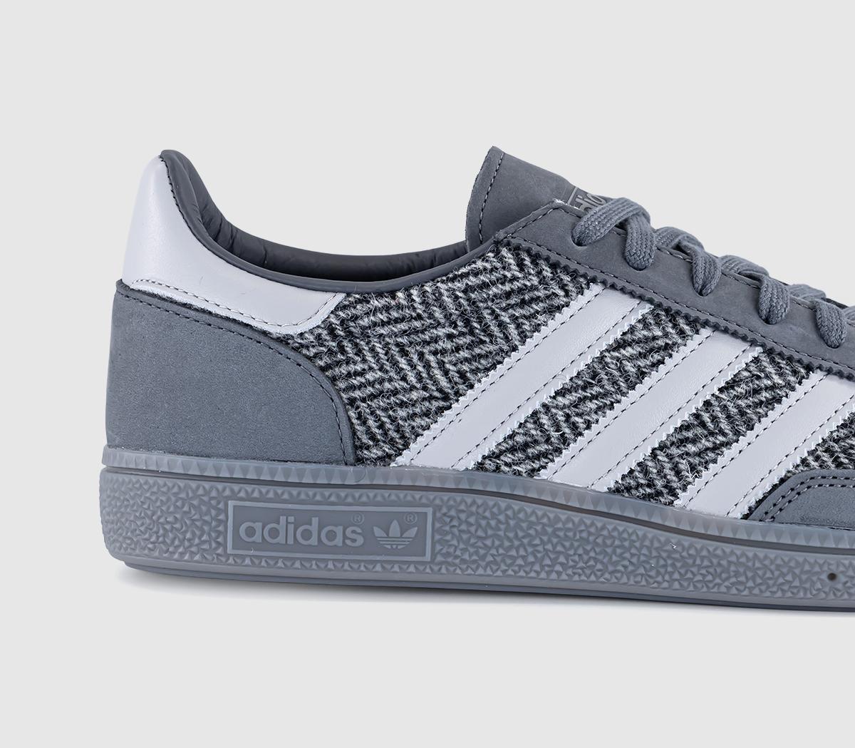 adidas Handball Spezial x Harris Tweed Trainers Grey Grey Black - Women ...