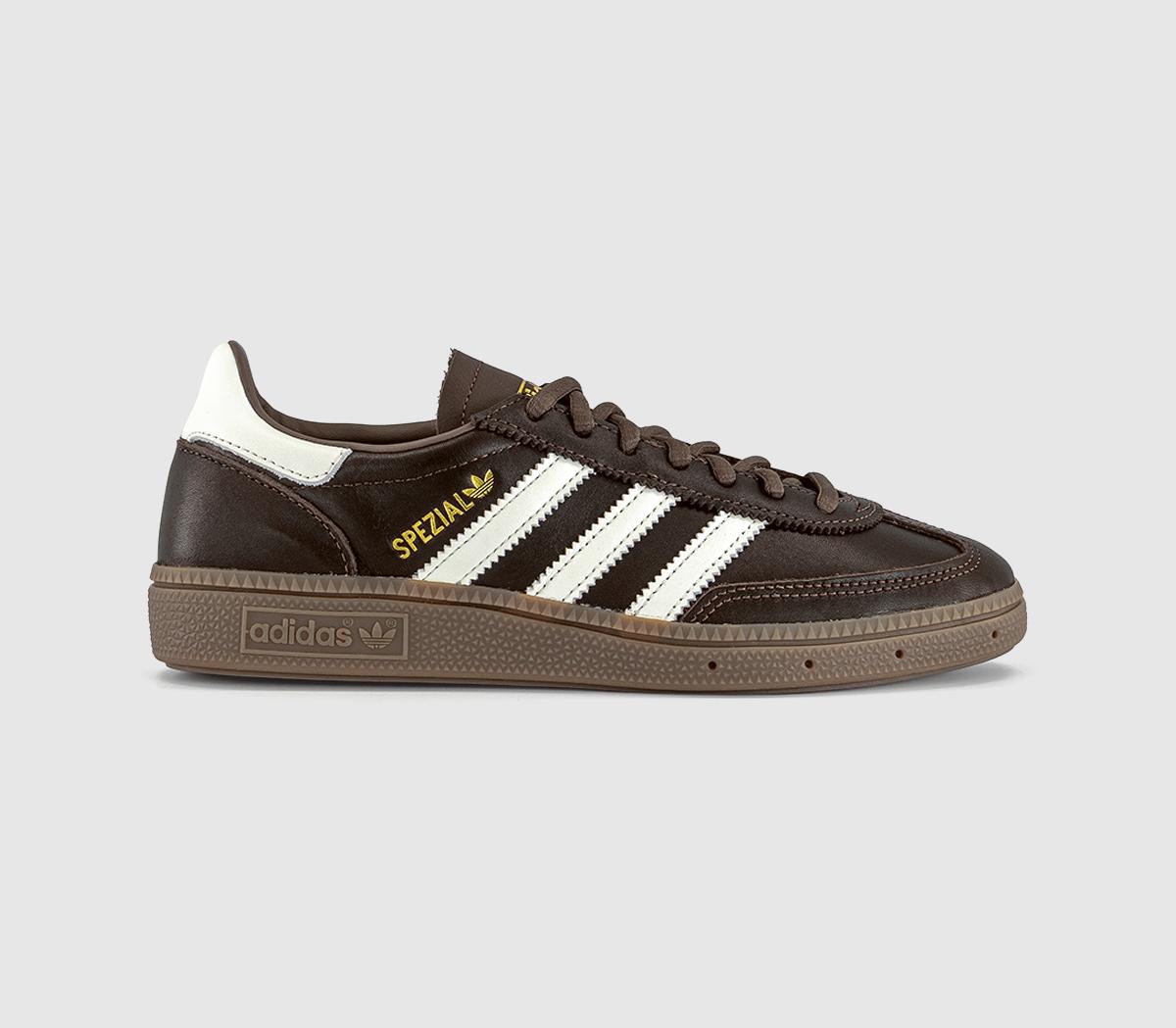 Click here for adidas Womens Handball Spezial Trainers Brown Whit... prices