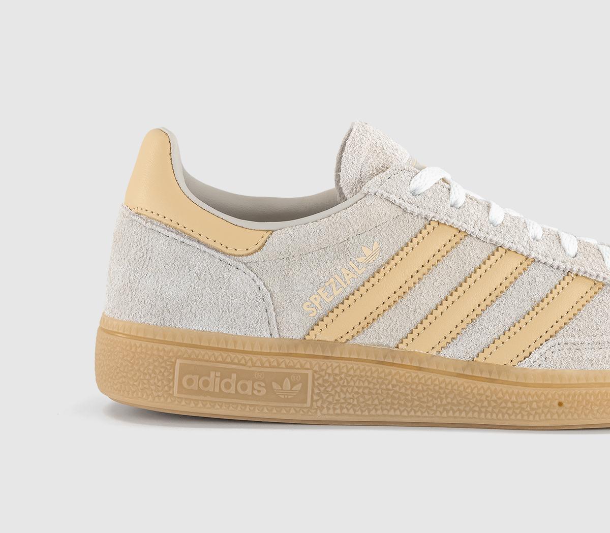 adidas Handball Spezial Trainers Aluminaorange Tint White - Women's ...