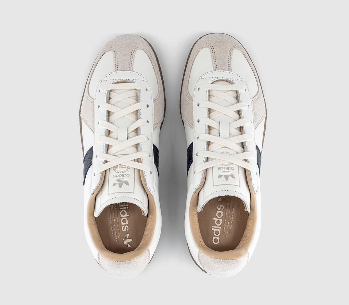 adidas Bw Army Trainers Core White Night Indigo Gum - Men's Trainers