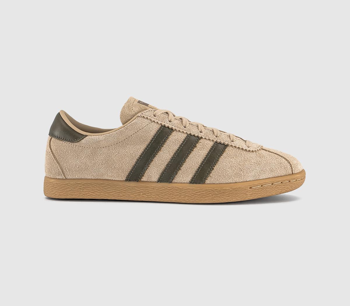 Click here for adidas Mens Tobacco Trainers Magic Beige Olive Str... prices