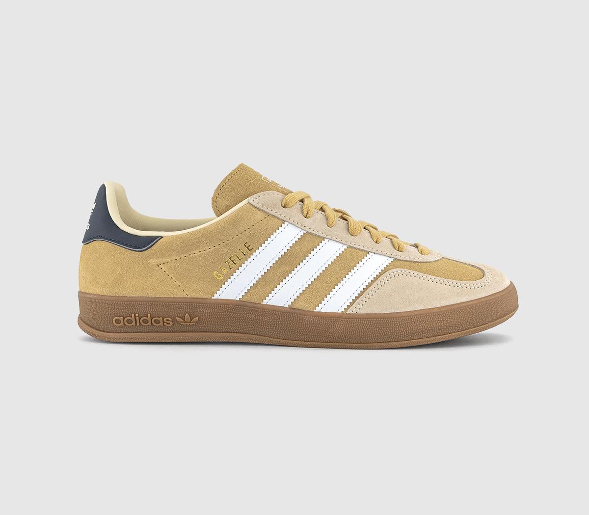 Click here for adidas Womens Gazelle Indoor Trainers Oat In Natur... prices
