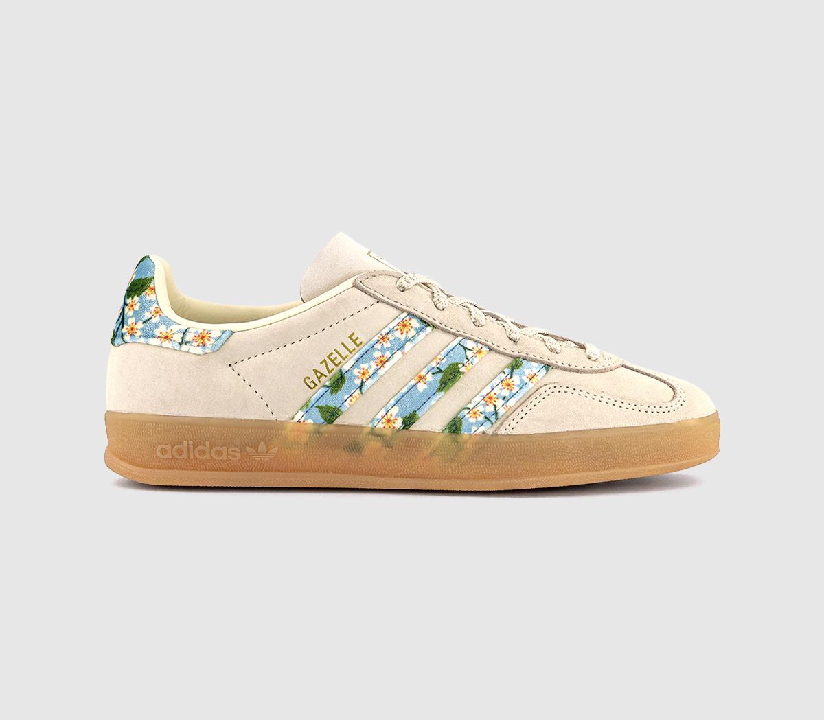 Click here for adidas Womens Gazelle Indoor Trainers Liberty Crea... prices