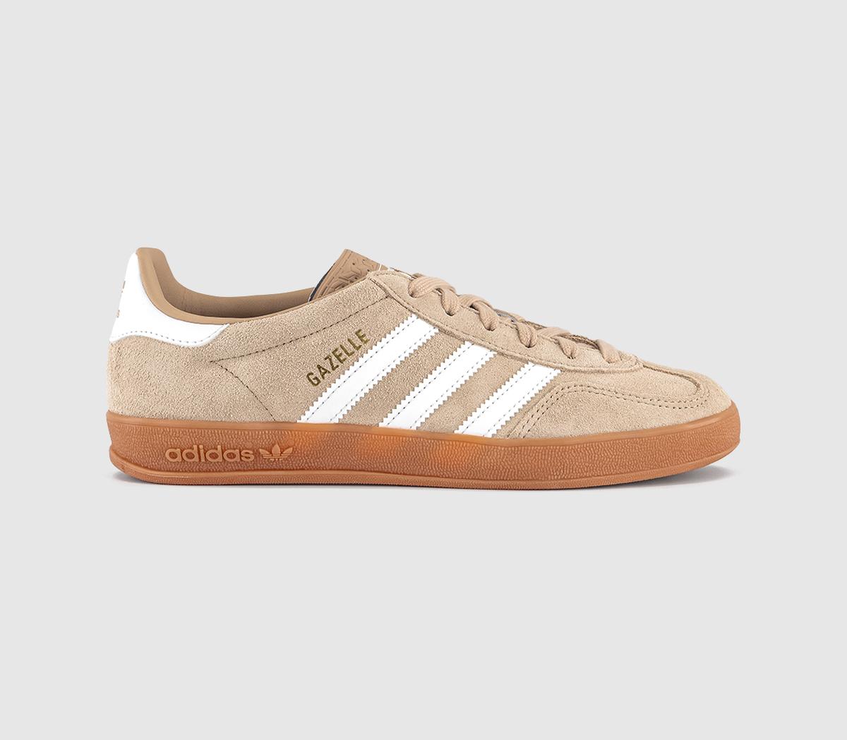 Click here for adidas Womens Gazelle Indoor Trainers Magic Beige... prices