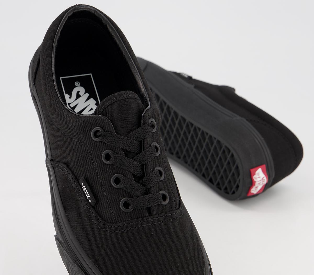 Vans Era Trainers Black Mono - Unisex Sports