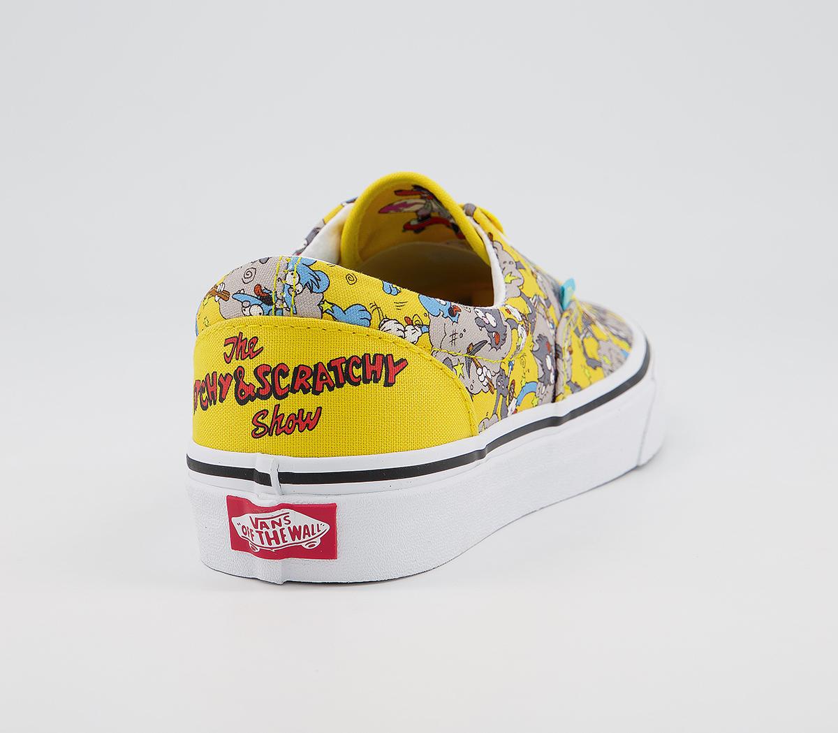 Vans Era Trainers The Simpsons Itchy And Scratchy - Unisex Sports