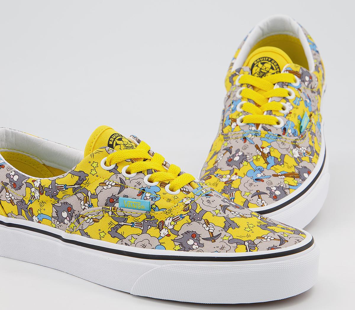 Vans Era Trainers The Simpsons Itchy And Scratchy - Unisex Sports