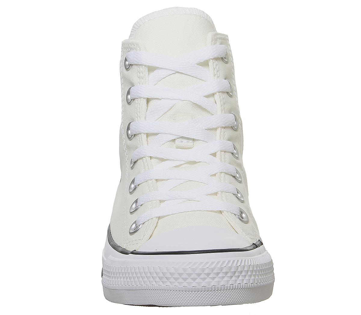 Converse Converse All Star Hi Trainers Egret Smile Black White - Unisex ...