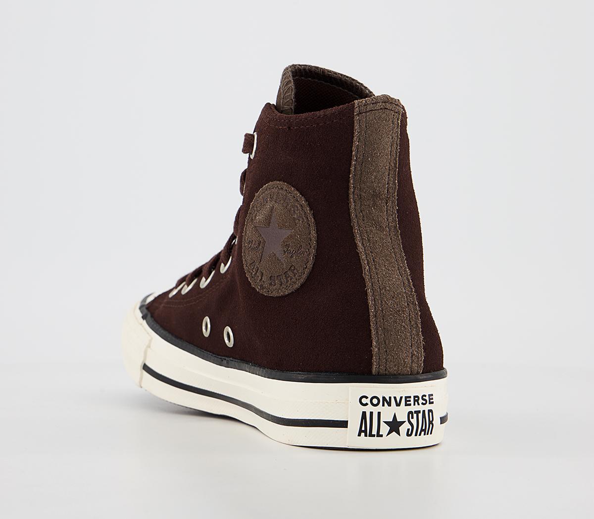 Converse Converse All Star Hi Trainers Dark Root Engine Smoke Egret ...