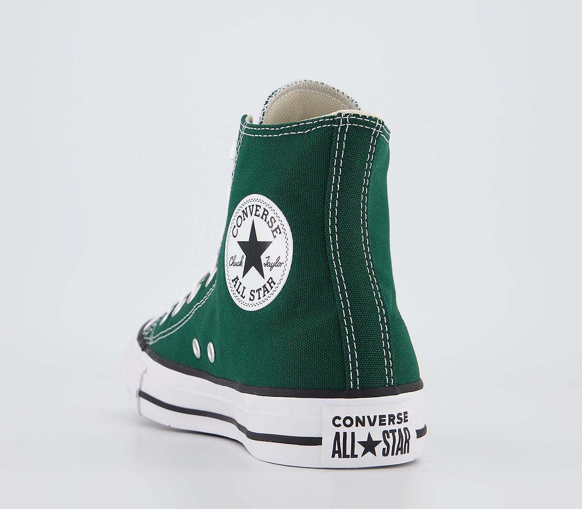 Converse Converse All Star Hi Trainers Midnight Clover White Black ...