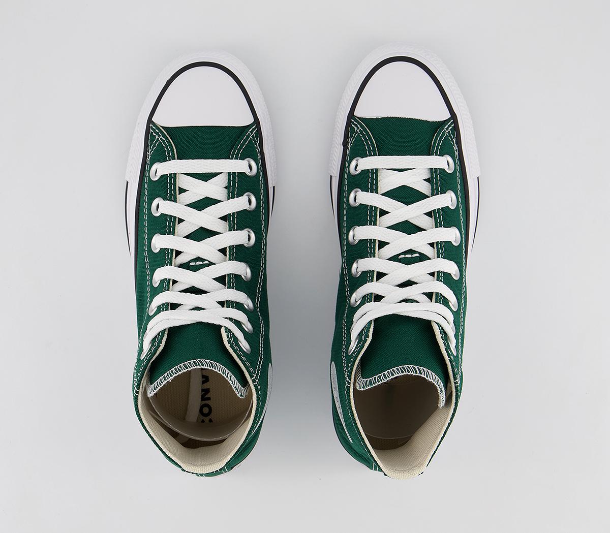 Converse Converse All Star Hi Trainers Midnight Clover White Black ...