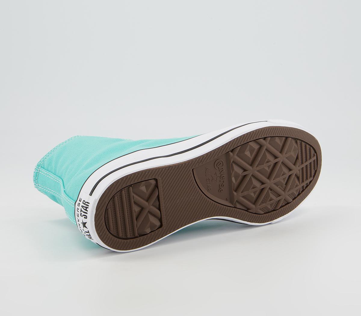 Converse Converse All Star Hi Trainers Electric Aqua - Unisex Sports