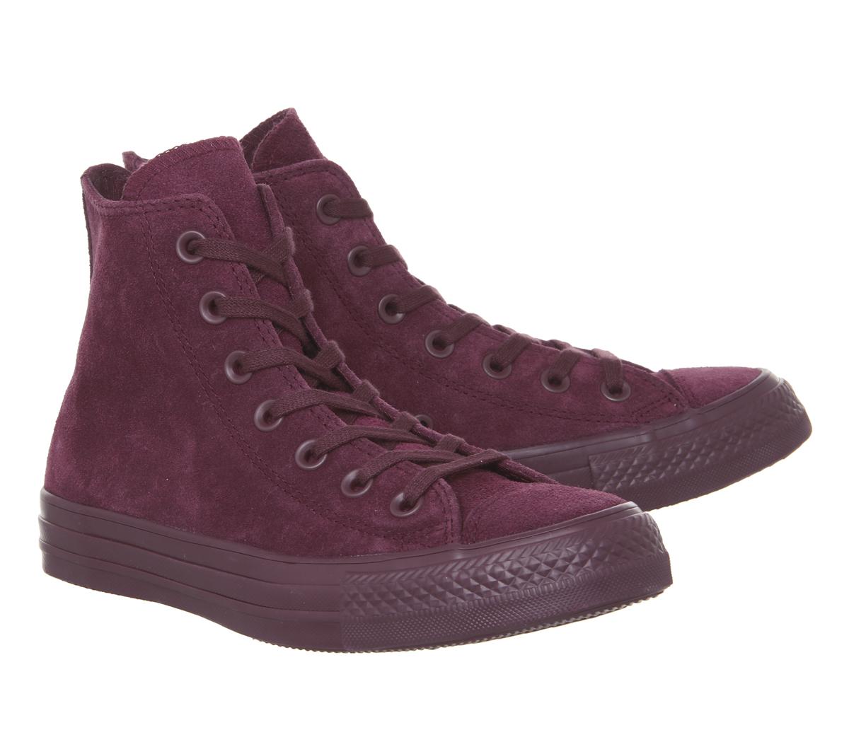 Converse Converse All Star Hi Trainers Burungy Mono Suede - Unisex Sports