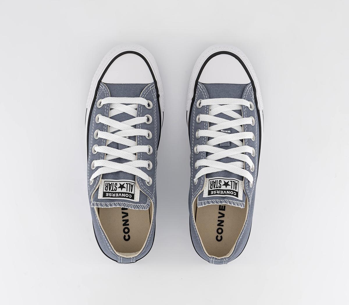 Converse All Star Low Trainers Lunar Grey - Women's Trainers