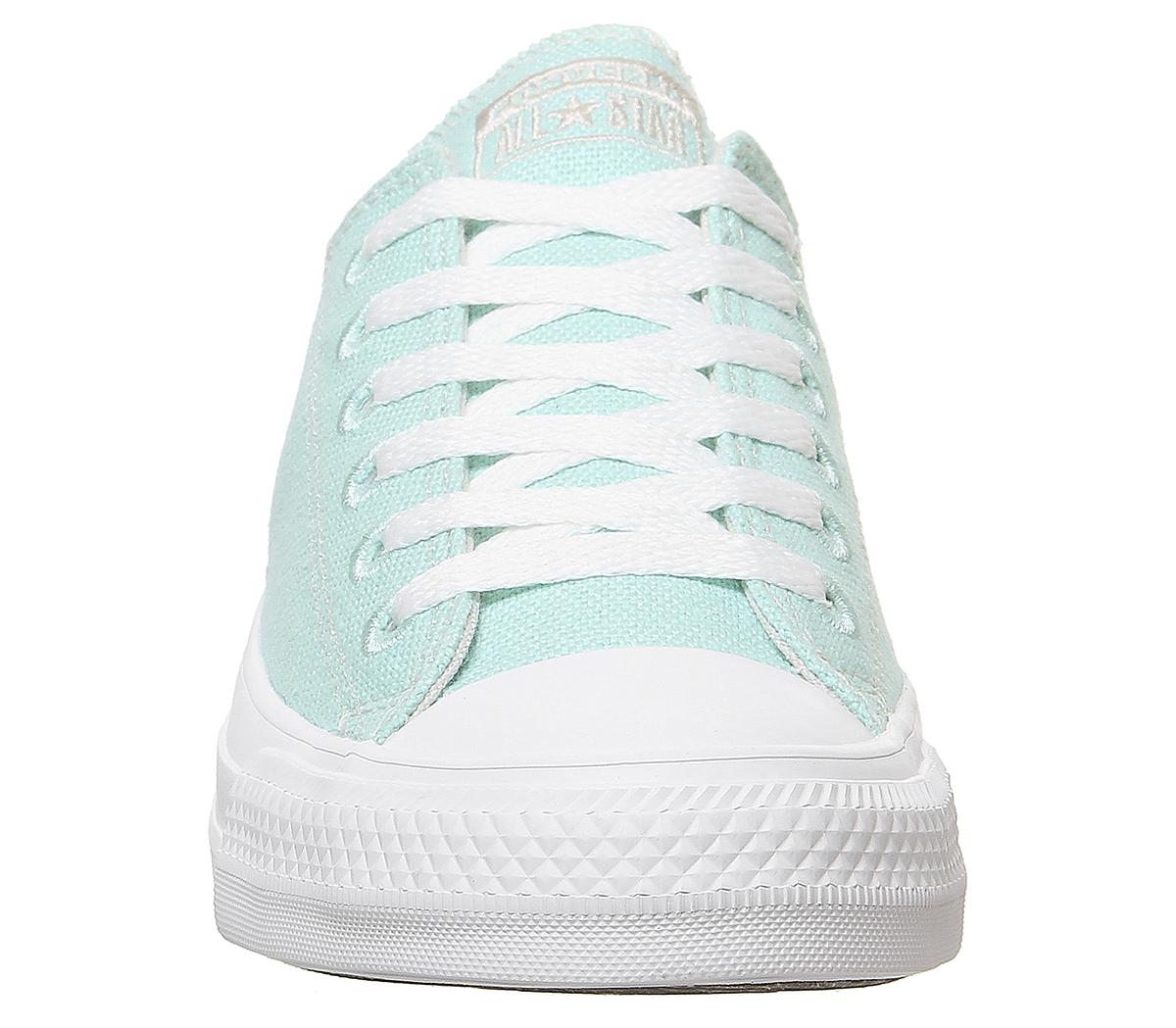 Converse Converse All Star Low Trainers Ocean Mint Natural Renew ...