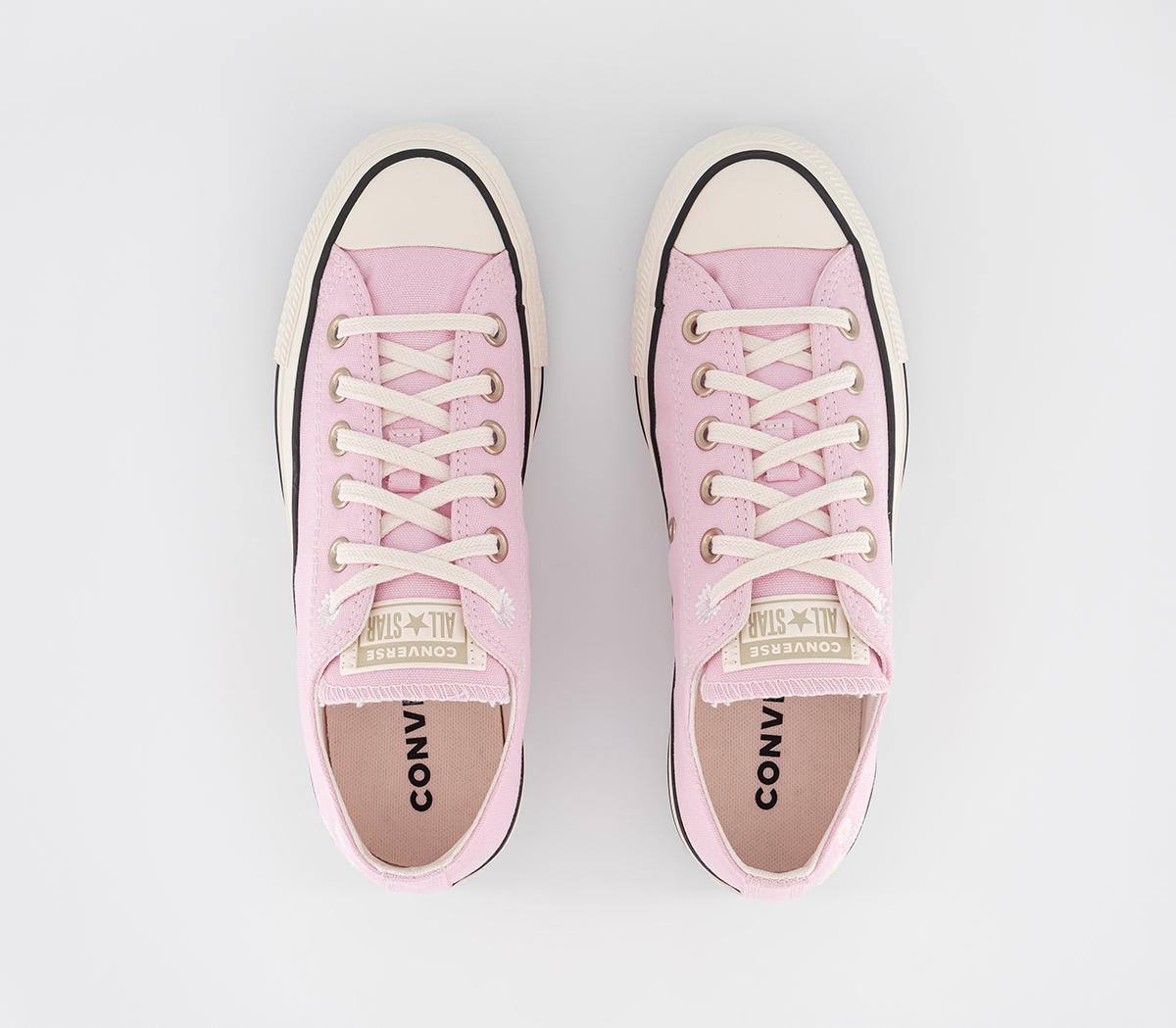 Converse Converse All Star Low Trainers Sunrise Pink Egret Sunny Oasis ...