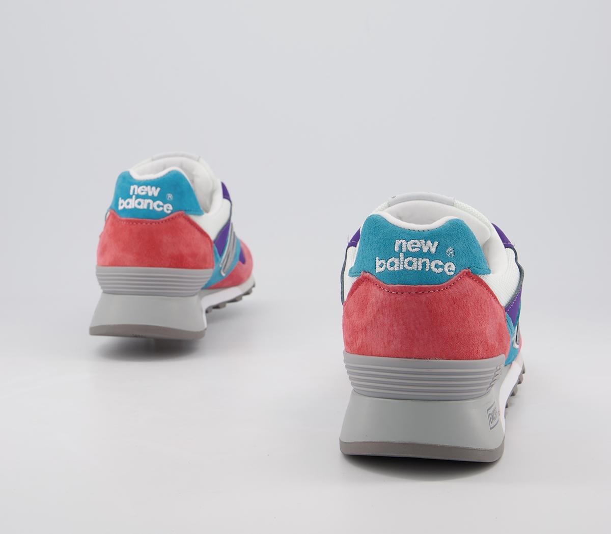 New Balance M577 Trainers Pink White - Men's Trainers