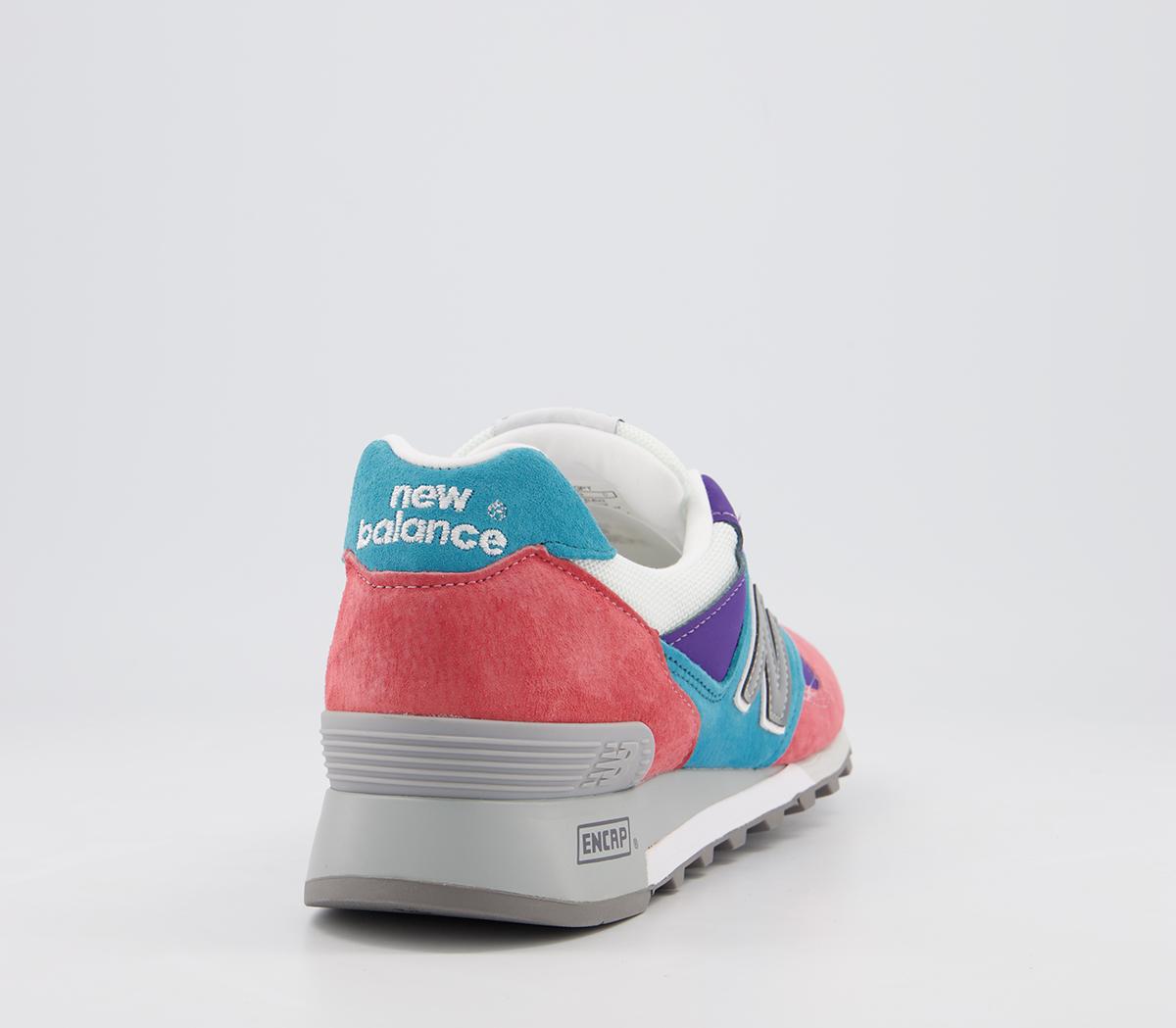 New Balance M577 Trainers Pink White - Men's Trainers