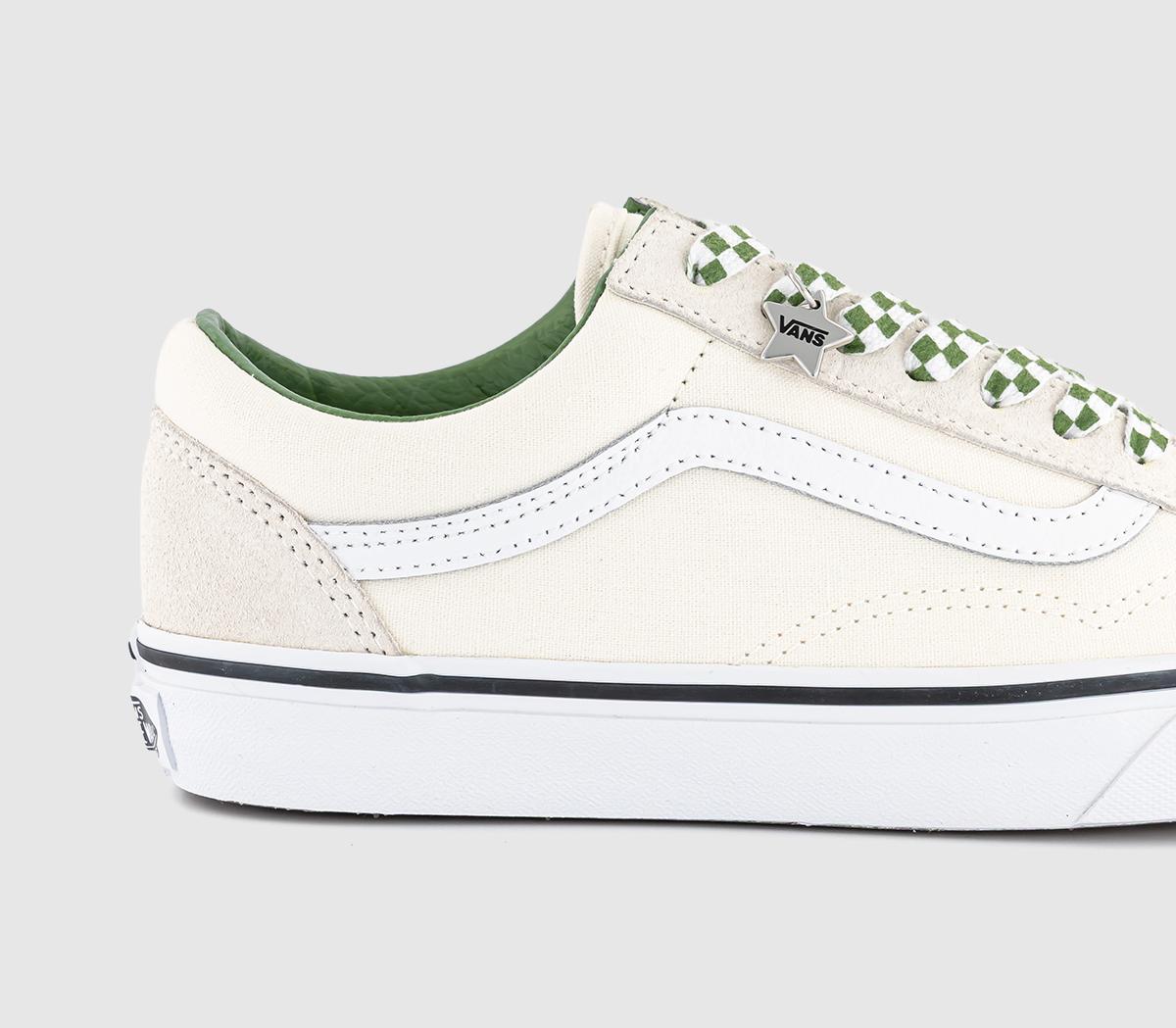 Vans Old Skool Trainers Marshmellow Green - Unisex Sports