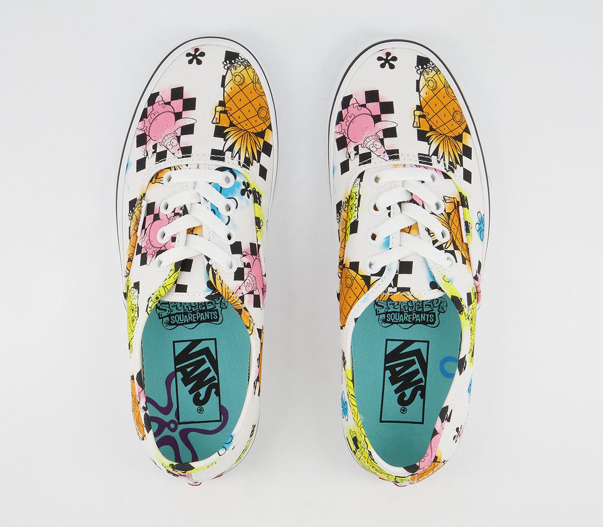 Vans Authentic Trainers Spongebob Airbrush - Women's Trainers