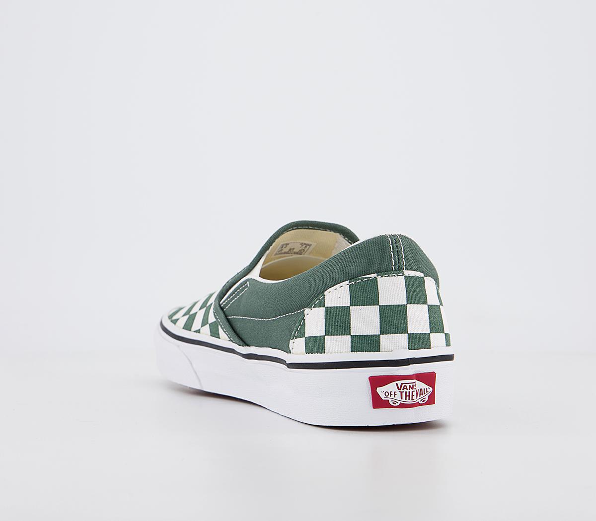 Vans Vans Classic Slip On Trainers Colour Theory Checkerboard Duck ...