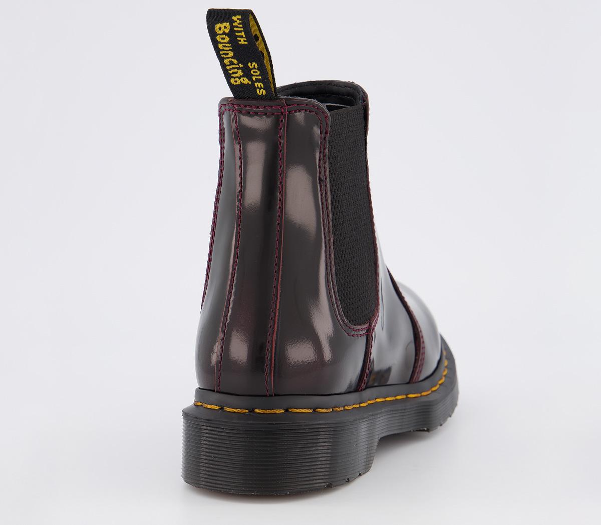Dr. Martens 2976 Chelsea Boots Cherry Red Arcadia - Women's Ankle Boots