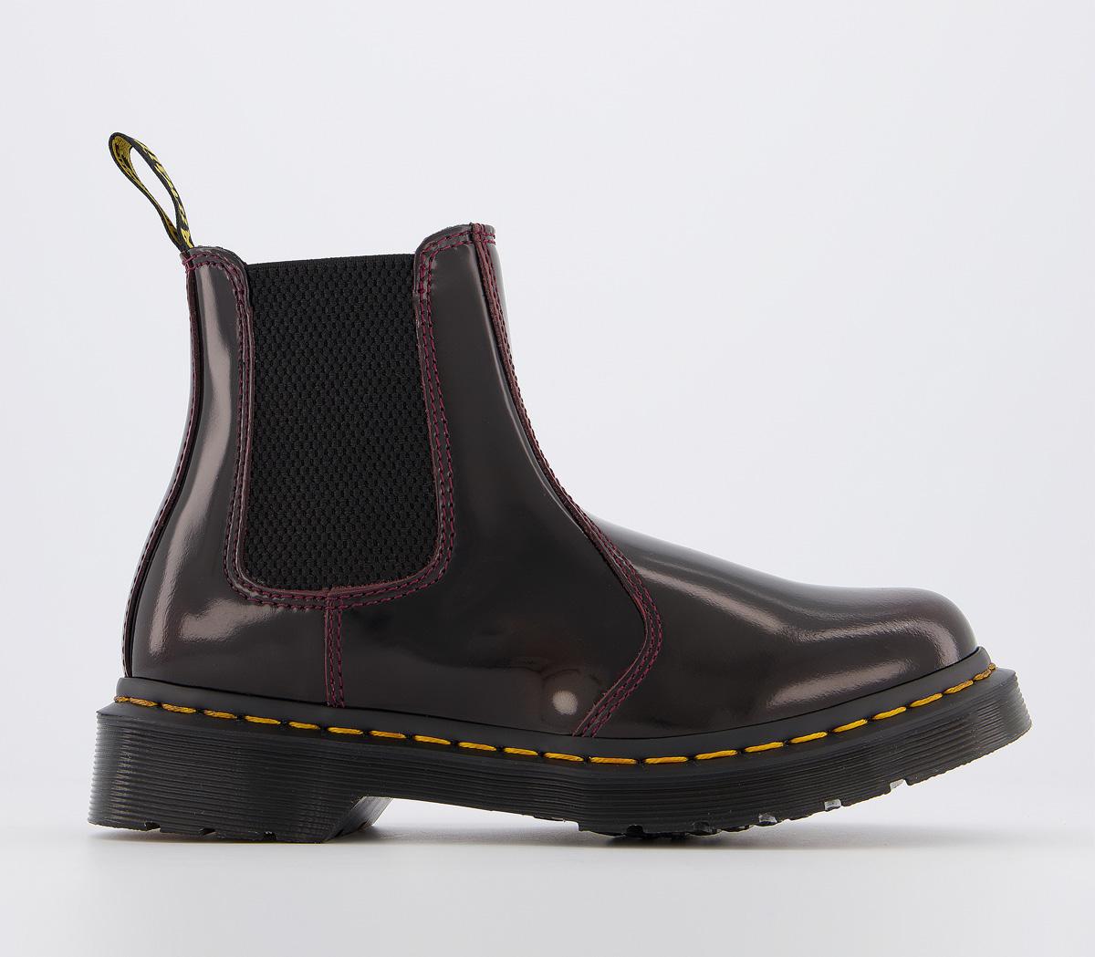 Dr. Martens 2976 Chelsea Boots Cherry Red Arcadia - Women's Ankle Boots