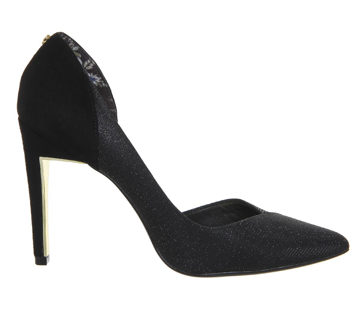 Ted Baker Giulla Heel Black Sparkle Exclusive - High Heels