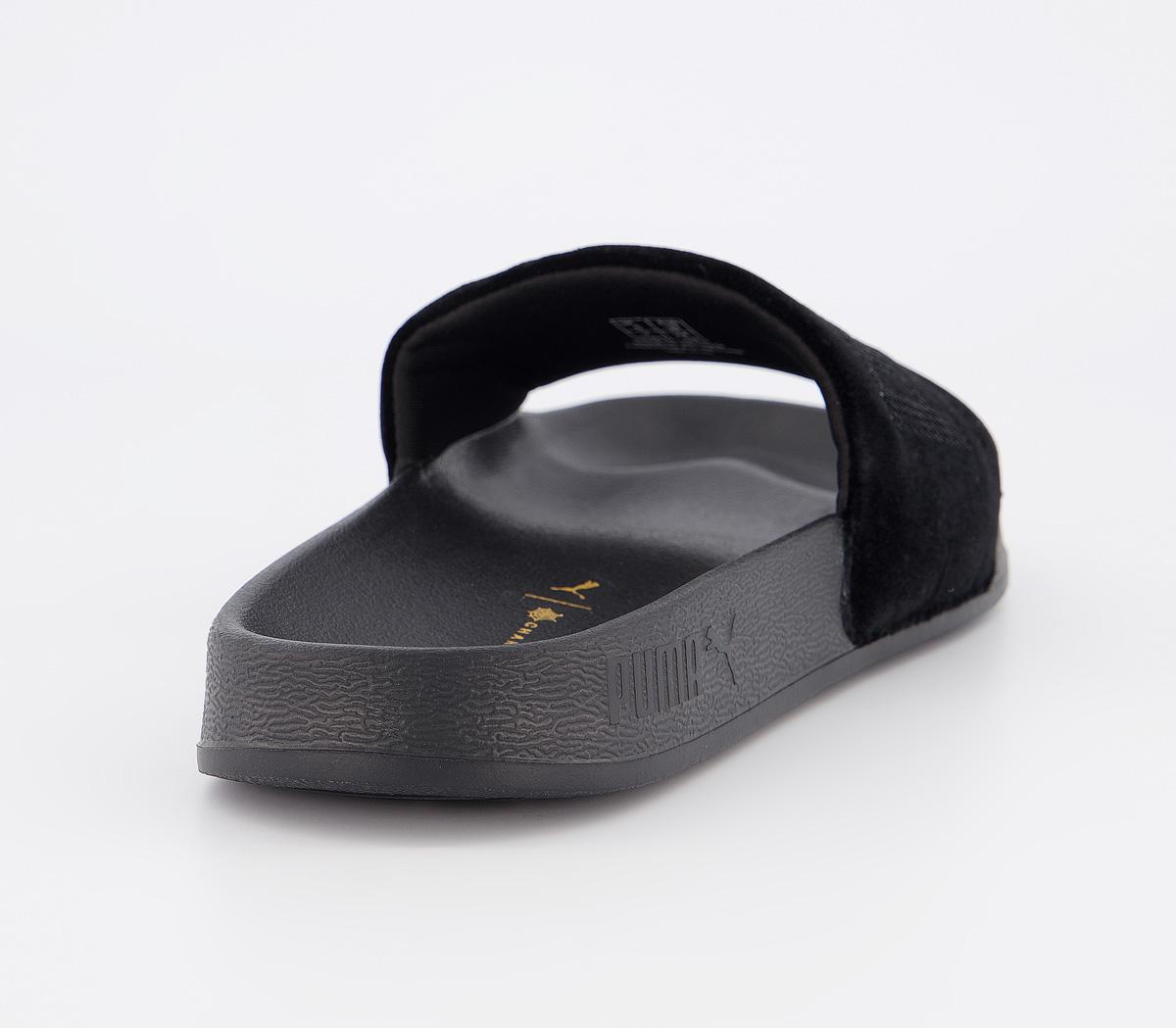 PUMA Leadcat Sliders Charlotte Olympia Black - Unisex Sports