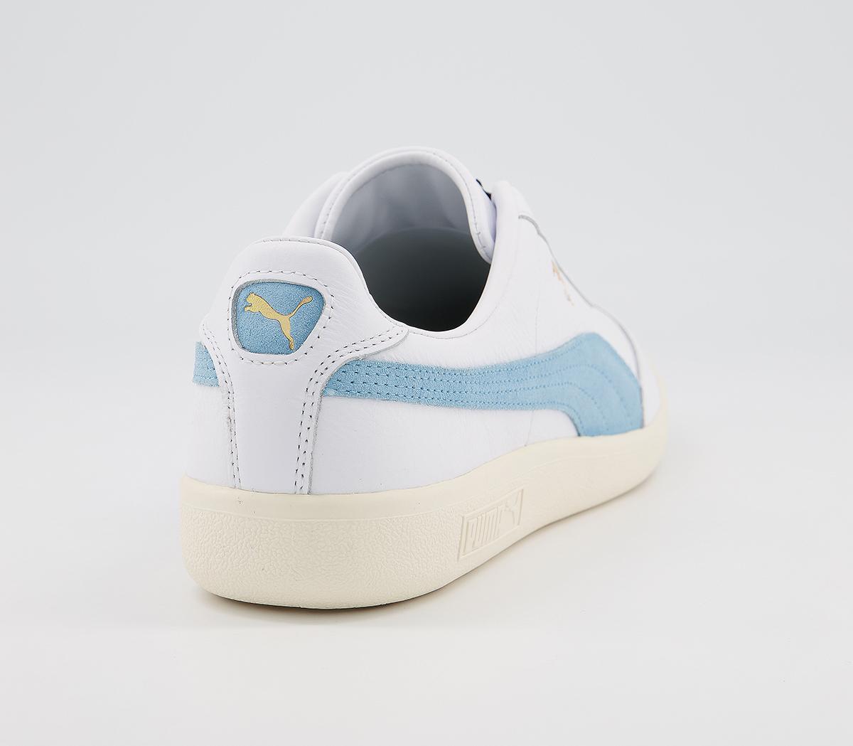 PUMA Madrid Trainers Rome Puma White Etherael Blue - Unisex Sports