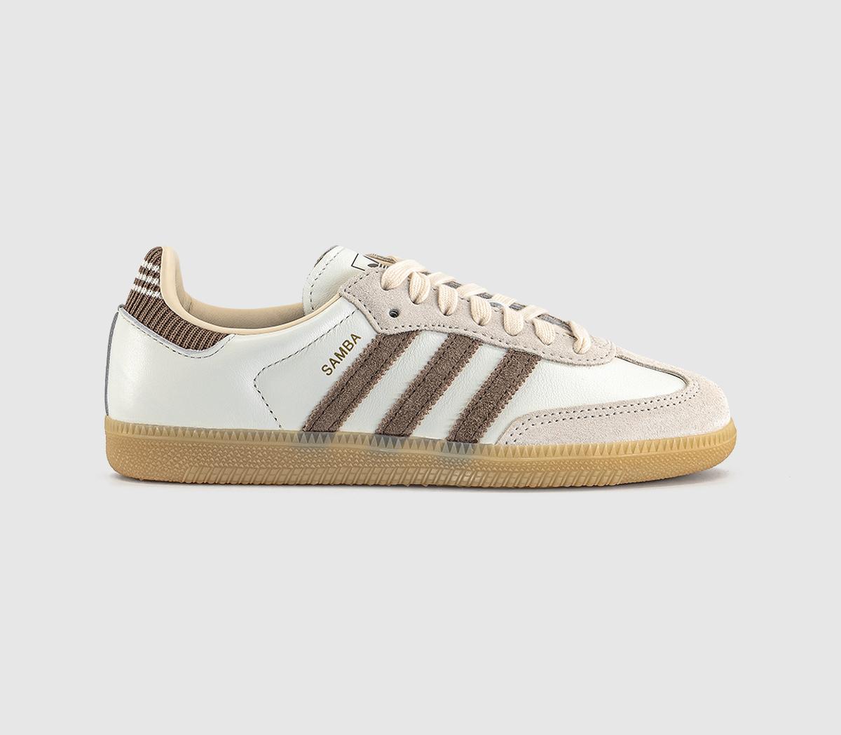 Click here for adidas Womens Samba OG Trainers Cloud White Earth... prices