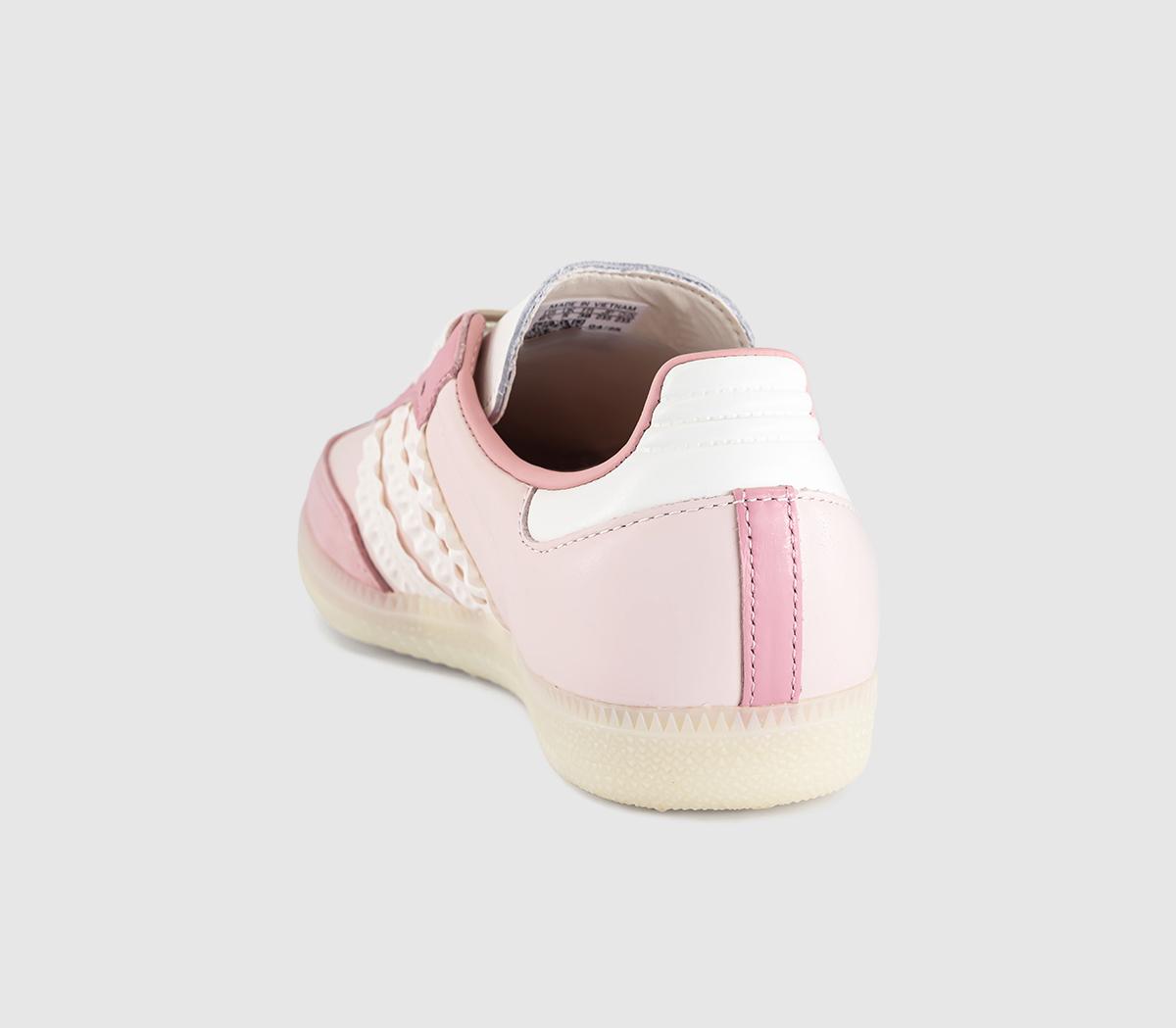 adidas Samba OG Trainers Wonder Quartz Offwhite Wonder Mauve - Women's ...