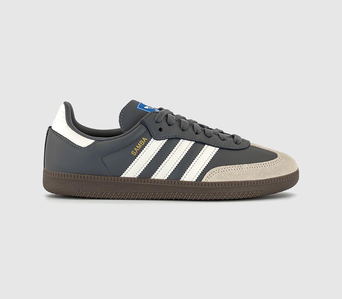 Click here for adidas Mens Samba OG Trainers Grey White Gum  9 prices