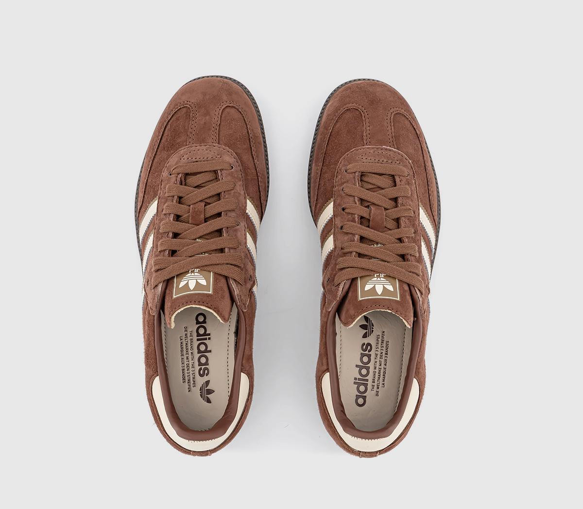 adidas Samba OG Trainers Preloved Brown Wonder White Earth Strata - Men ...