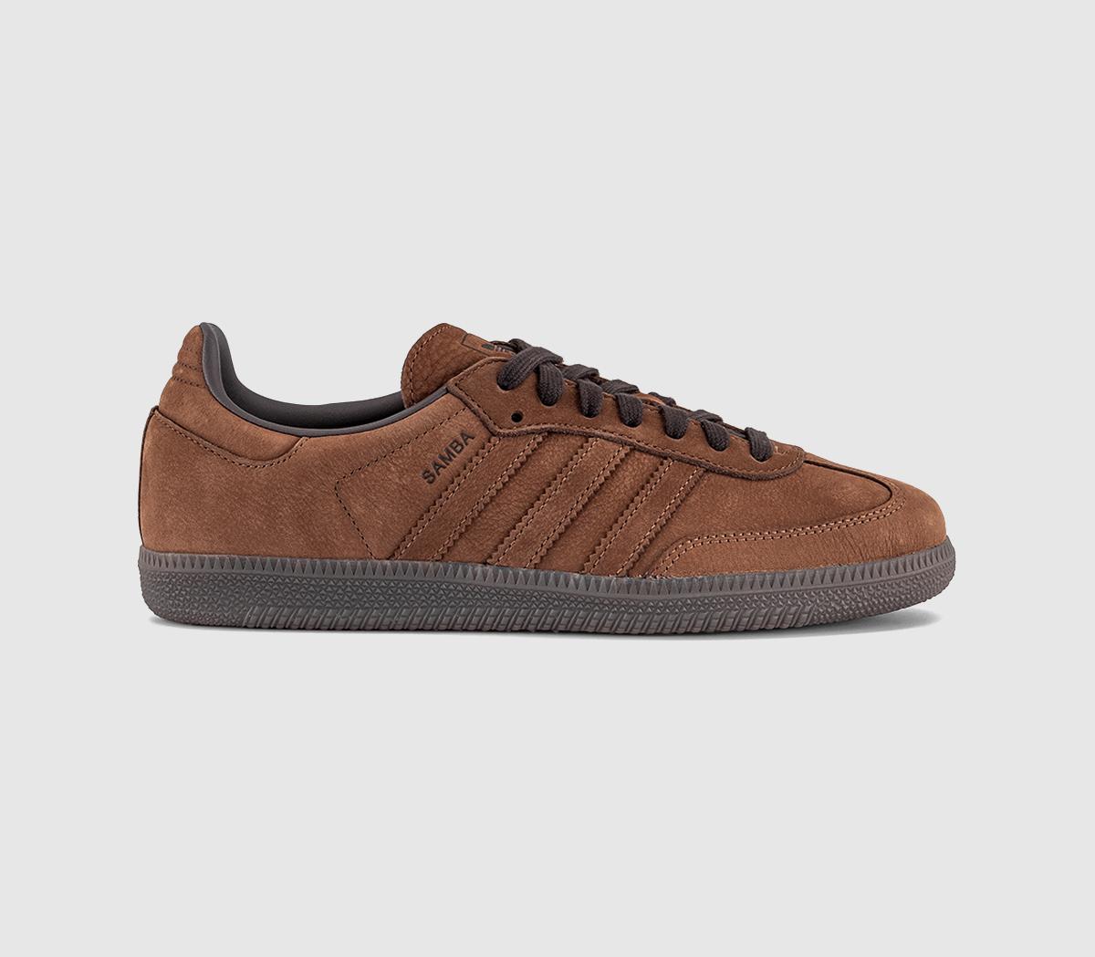 Click here for adidas Womens Samba OG Trainers Preloved Brown Aur... prices