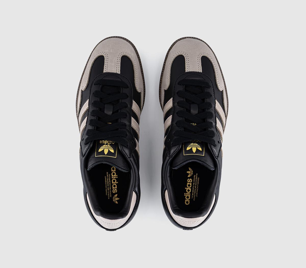 adidas Samba OG Trainers Core Black Wonder Beige Gold Metallic - Women ...