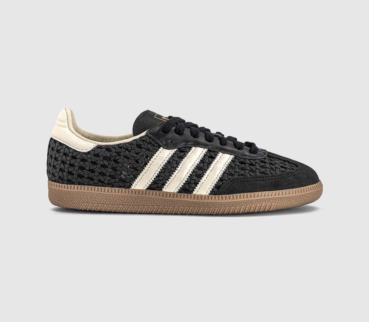 Click here for adidas Womens Samba OG Trainers Core Black Cream W... prices