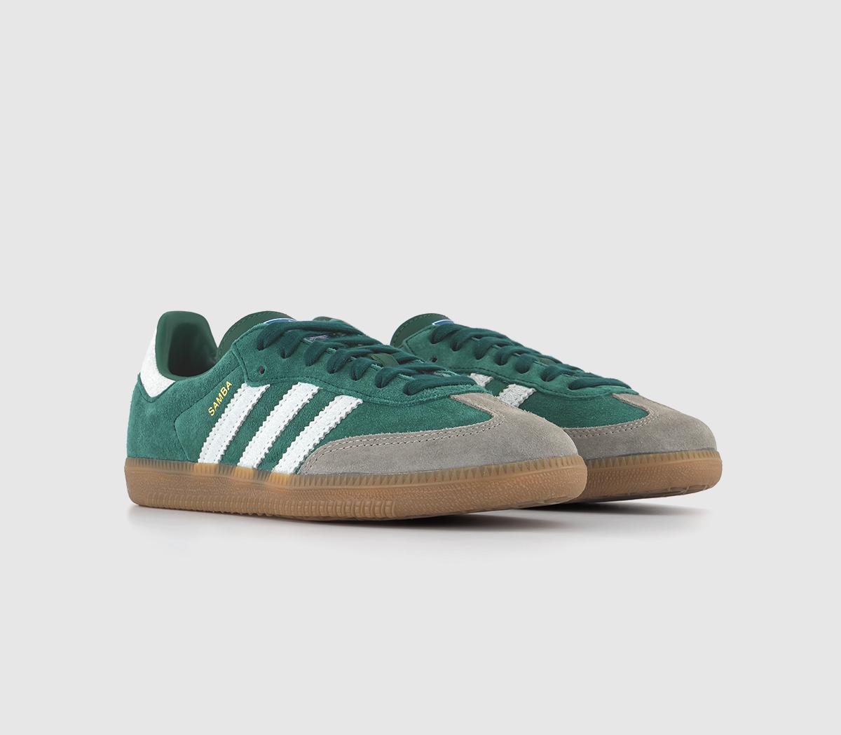 adidas Samba OG Trainers Collegiate Green White Gum - Men's Trainers