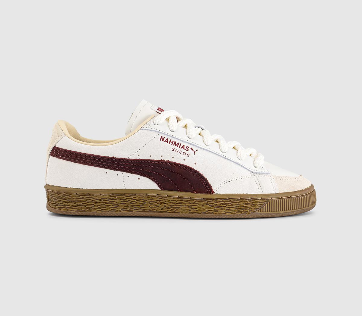 Click here for Puma Suede Classic Trainers Nahmias Warm White Arc... prices