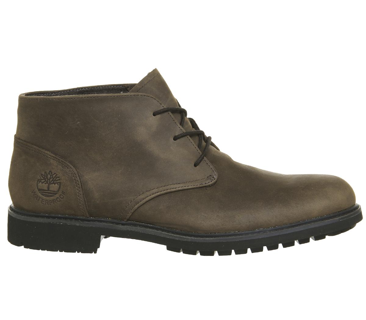 Timberland Stormbuck Chukka Boots Dark Brown Poseidon Nubuck - Men’s Boots