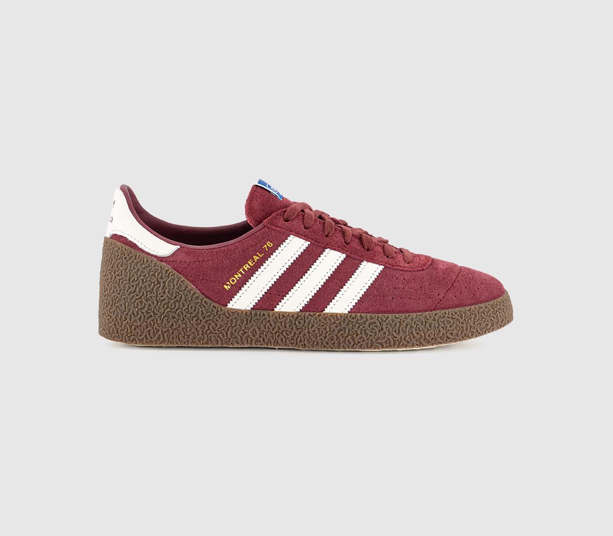 Click here for Adidas Montreal 76 Trainers Noble Maroon Gum In Re... prices