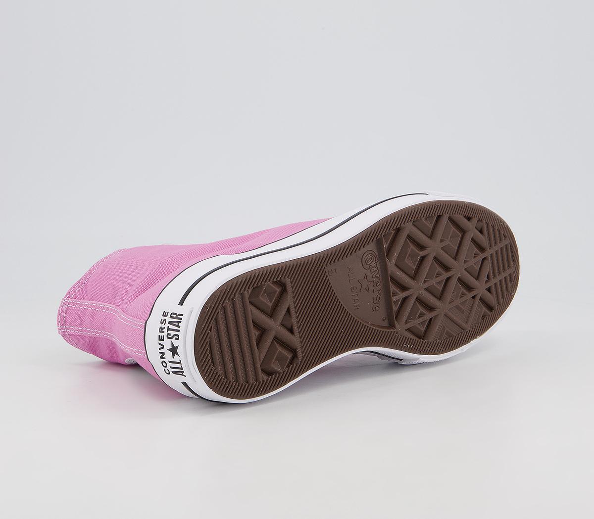 Converse All Star Lift Hi Trainers Magic Flamingo Black White - Unisex ...