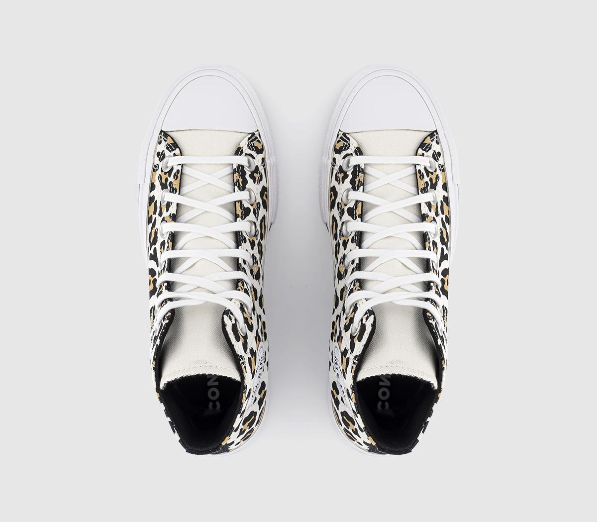 Converse All Star Lift Hi Platform Trainers White Black Epic Dune ...