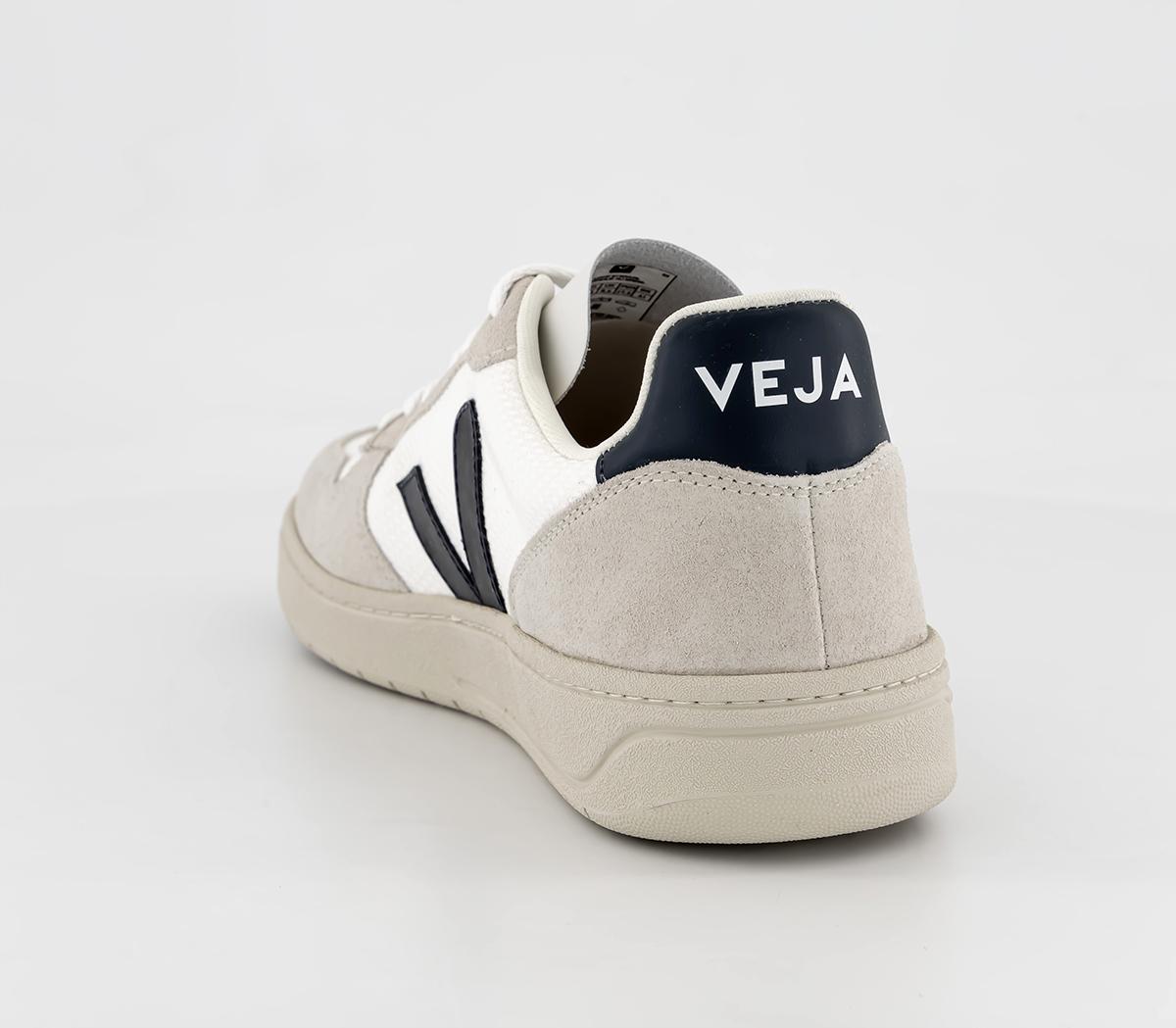 VEJA V-10 Trainers White Nautico - Men's Trainers